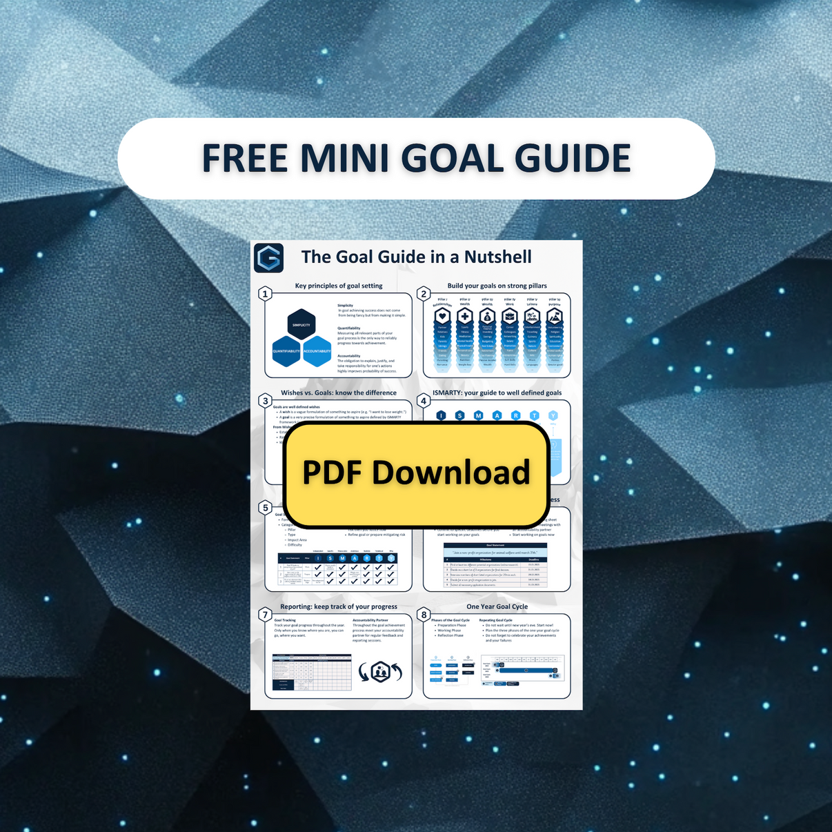 FREE Mini Goal Getter's Guide – Goal Guides